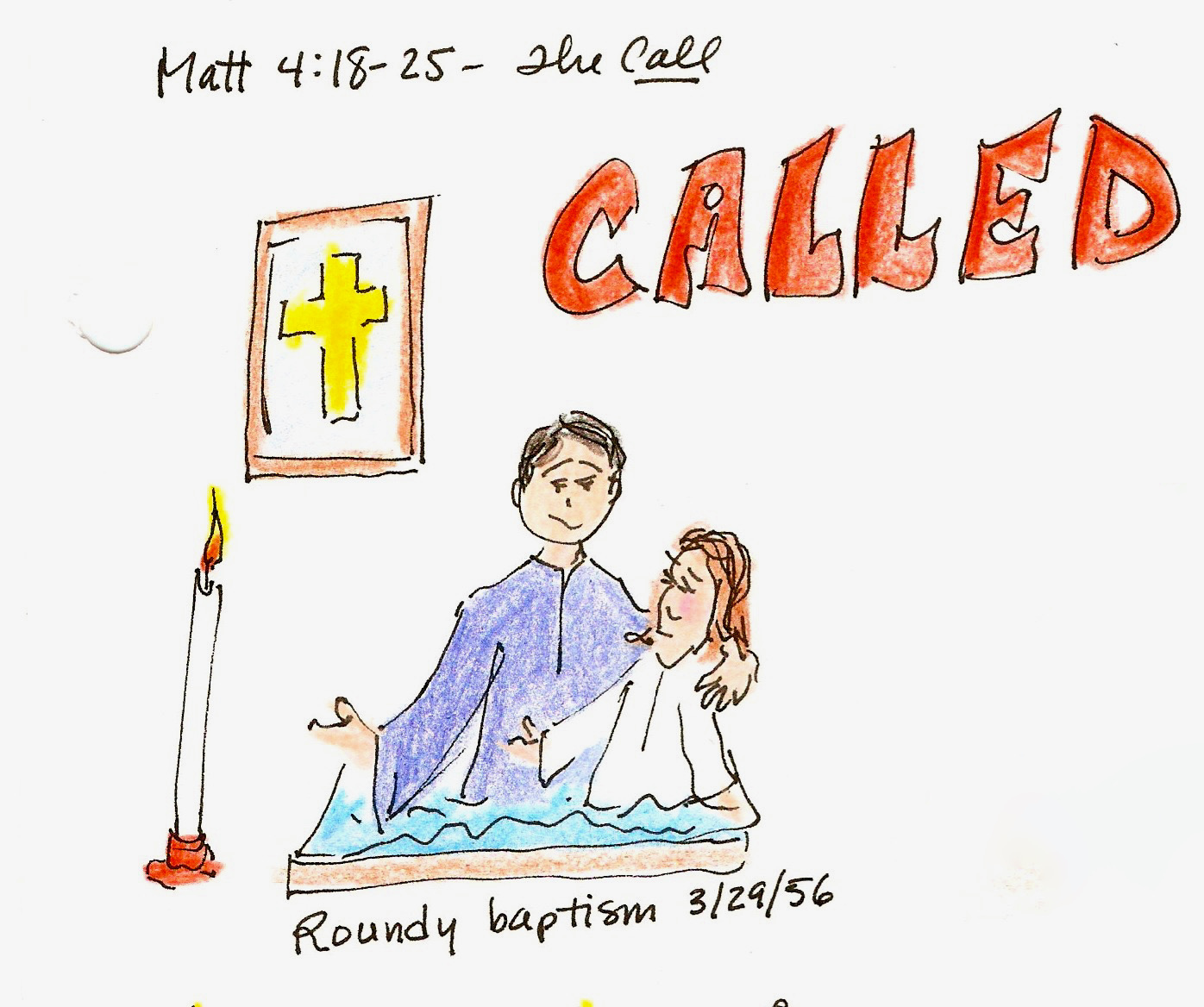 First Luminous Mystery – Baptism of Jesus – Spiritual Sun Pennies